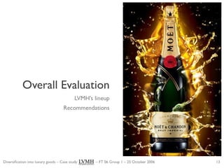 Strategic Evaluation of LVMH | PPT