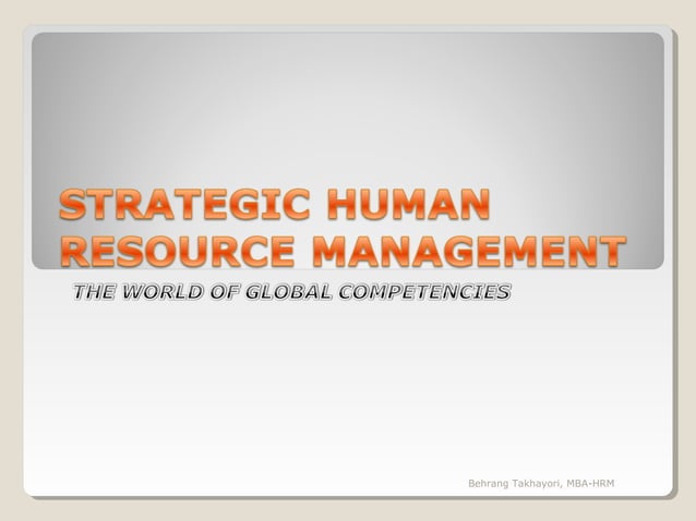 THE WORLD OF GLOBAL COMPETENCIES | PPT