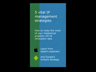 Strategic IP management - infographics | PPT