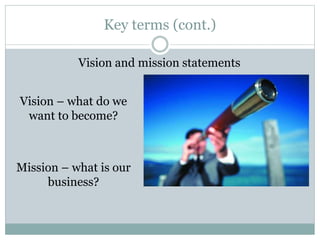 Strategic management and strategic planning | PPTX