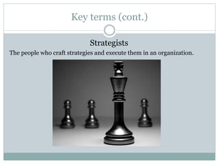 Strategic management and strategic planning | PPTX