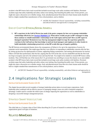 Strategic Management 4th Edition Frank-Rothaermel Solutions Manual | PDF