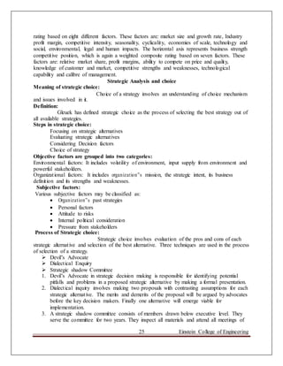 Strategic management - short notes | DOCX