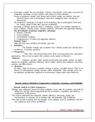 Strategic management - short notes | DOCX