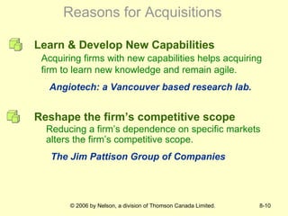 Strategic Management Ch08 | PPT