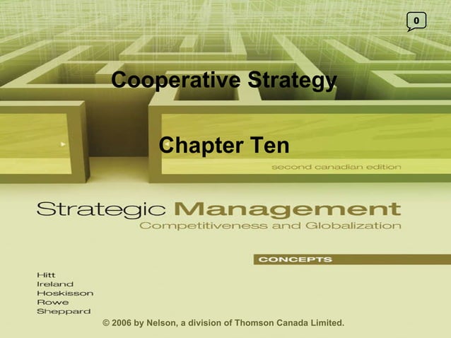 Strategic Management Ch10 | PPT | Mergers and Acquisitions | Business Banking & Finance