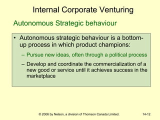 Strategic Management Ch14 | PPT