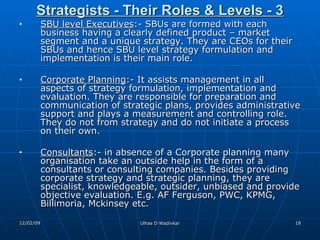 Strategic Mangement For Under Grad Animated | PPT