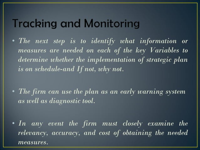 Strategic Monitoring System Ppt Business Business And Finance