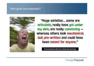 Strategic proposals ten tips for winning tenders | PDF