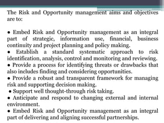 Strategic risks-and-opportunities-powerpoint-flores | PPTX