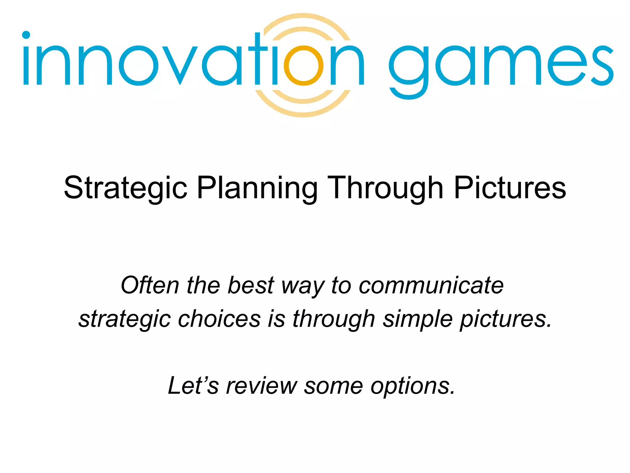 Strategic Thinking Through Pictures | PPT | Business | Business and Finance