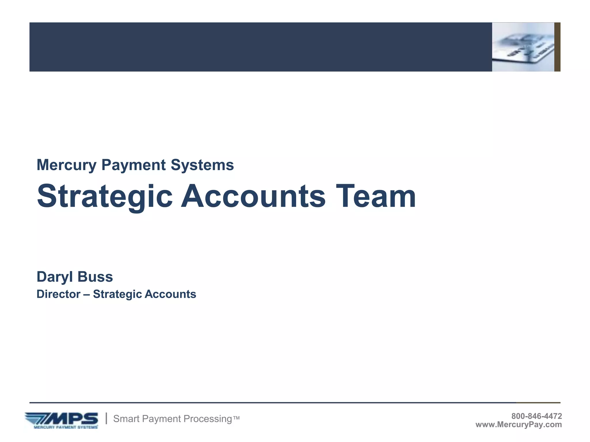 Strategic Account Team Overview | PPTX | Sales | Business