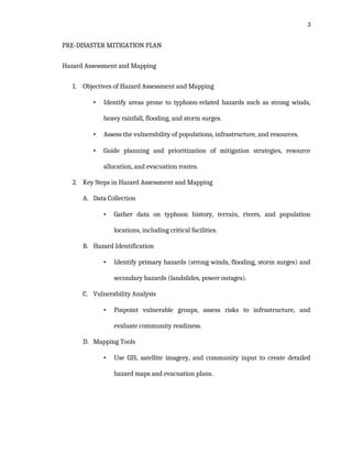 Strategic Action Plan For Typhoon Disaster Readiness And Recovery final ...