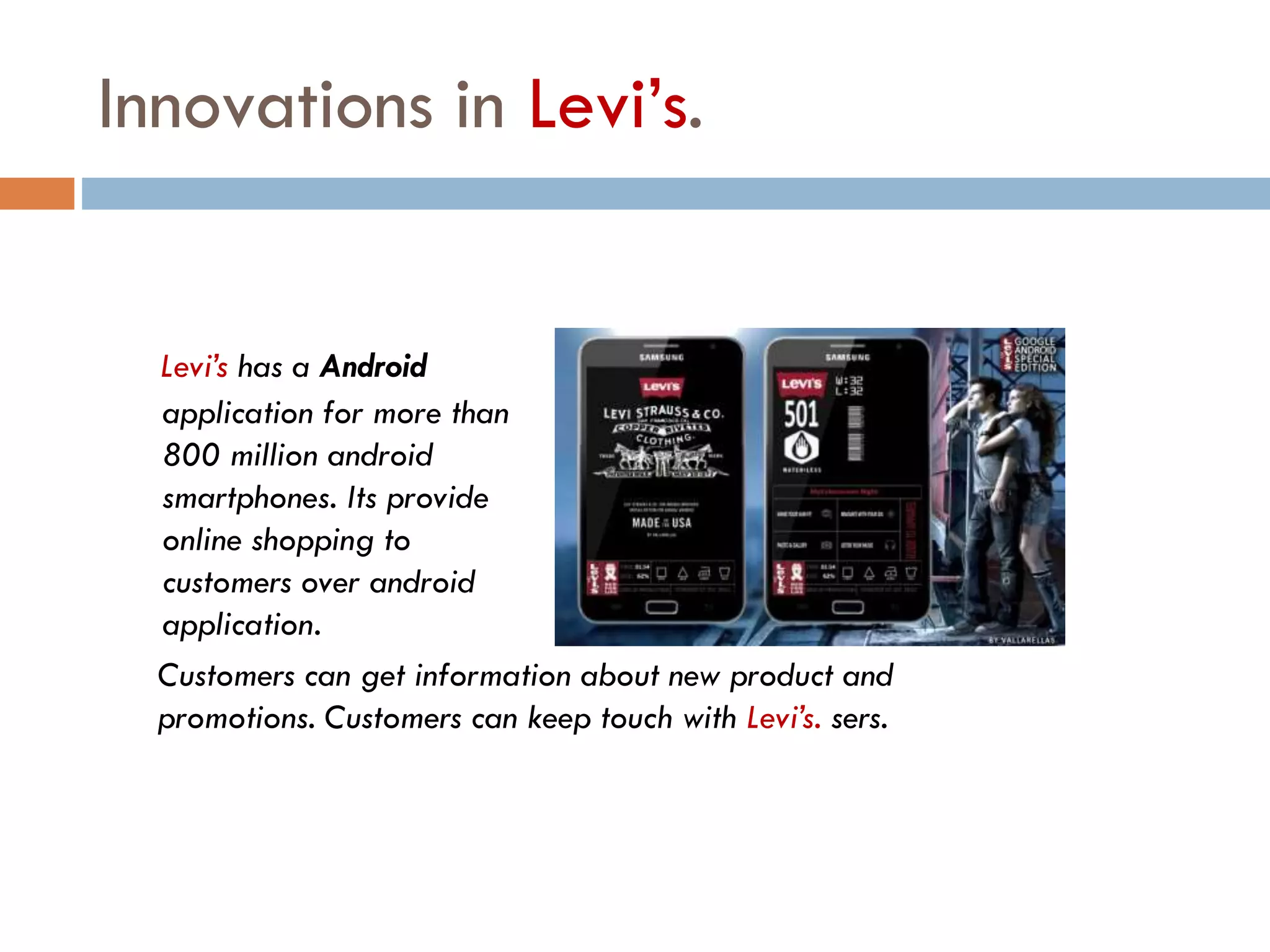 Strategic Advantage in Levi’s | PPTX