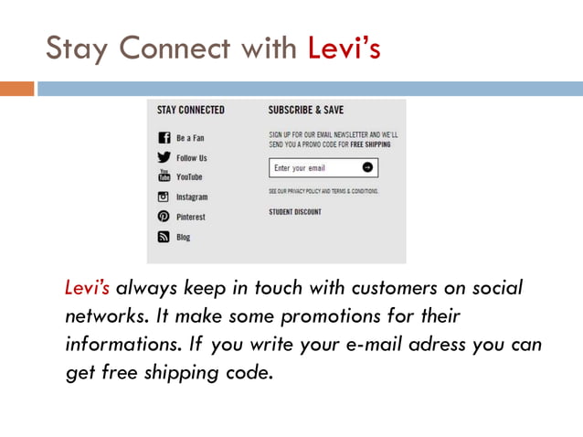 Strategic Advantage in Levi’s | PPT