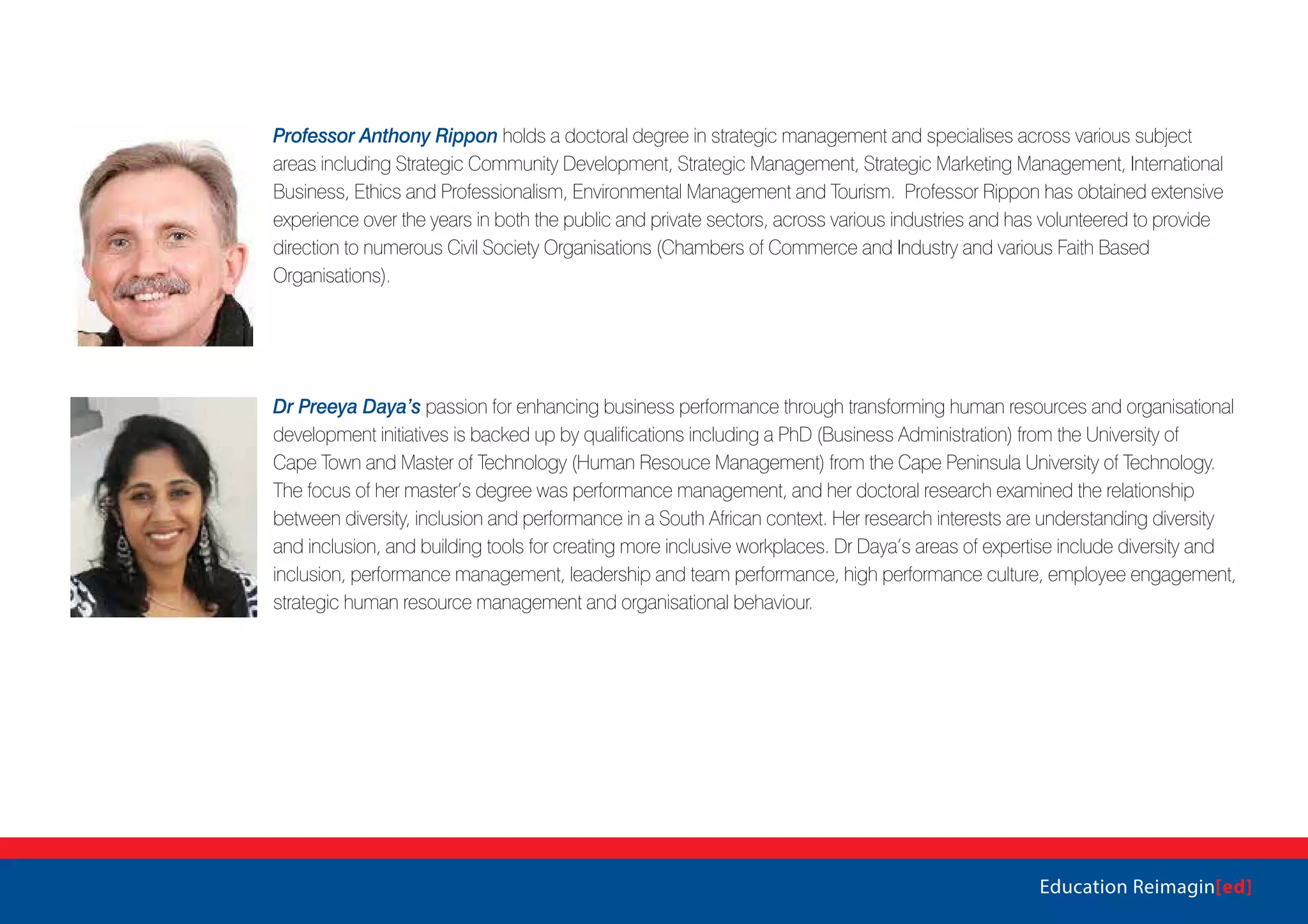 Mancosa Leadership Development Programme (LDP) 2015 | PDF