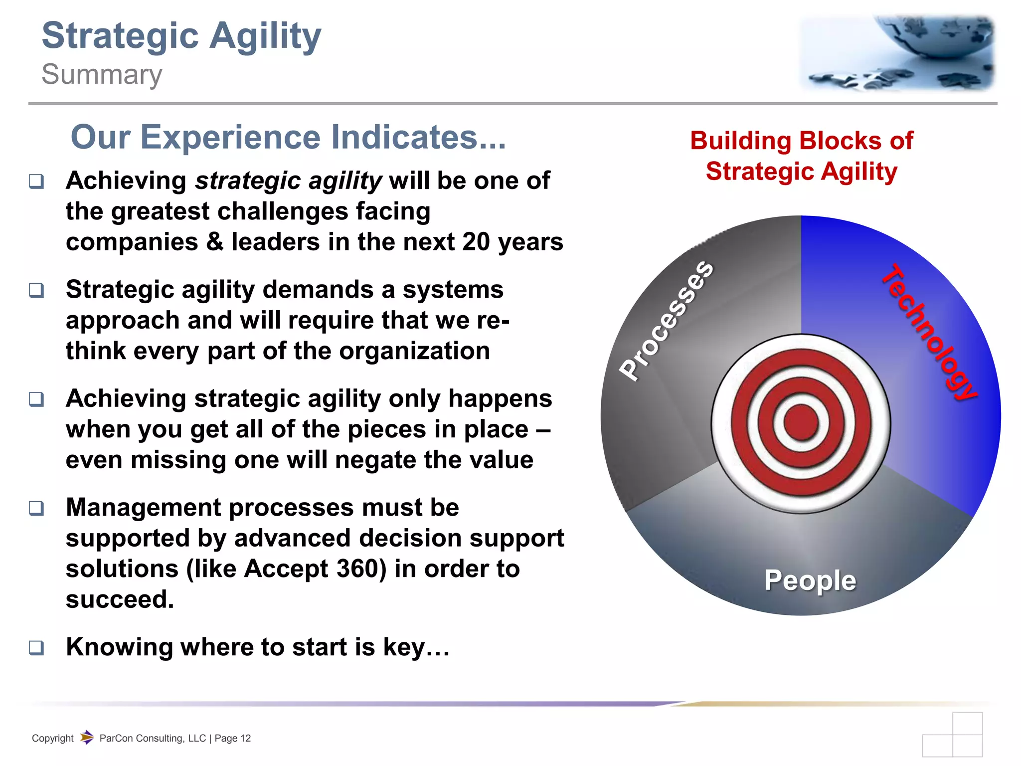Strategic agility (3 21 11 final) | PDF | Computer Software and Applications | Computing