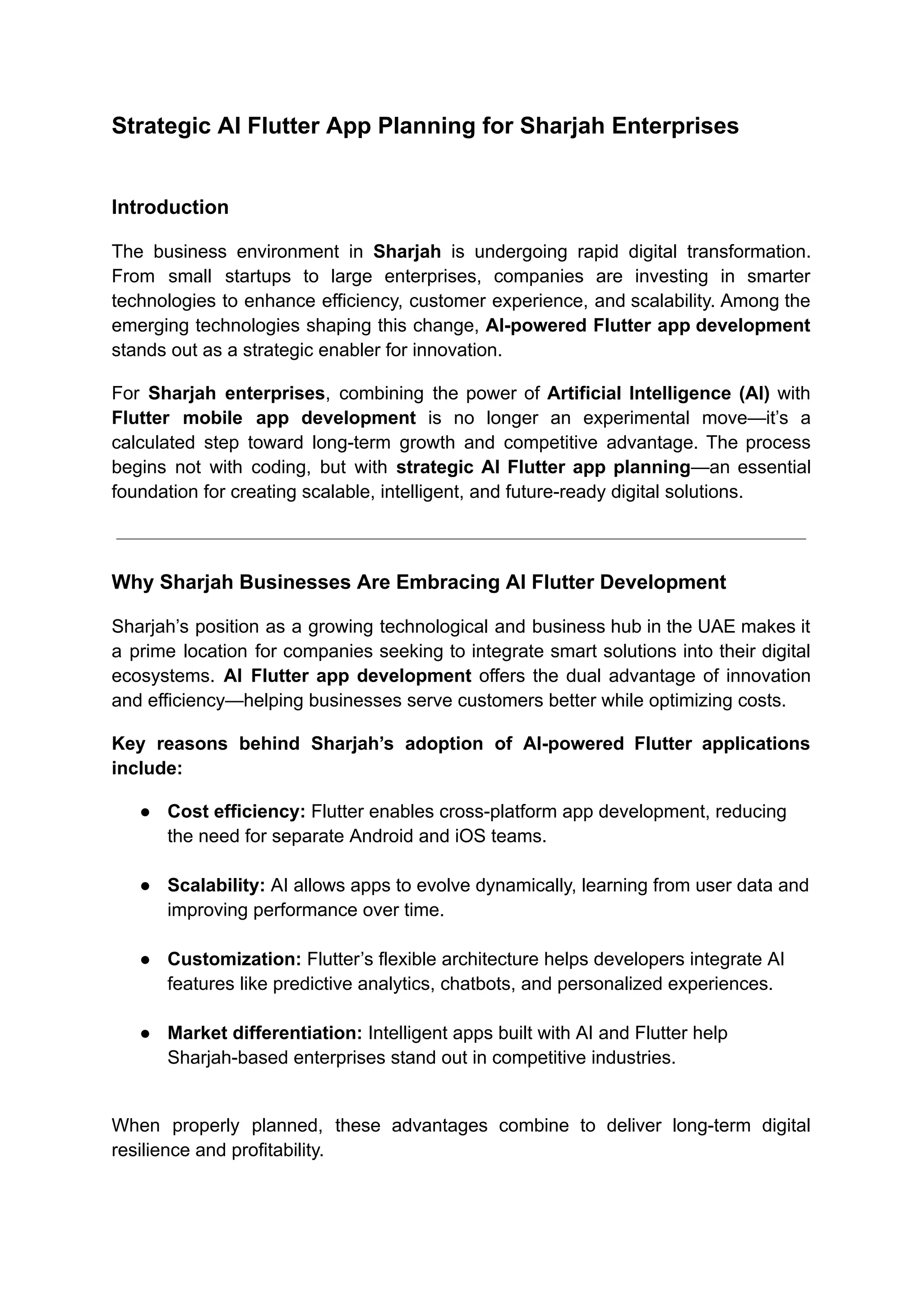 Strategic AI Flutter App Planning for Sharjah Enterprises.pdf