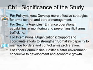 Strategical Approach to Counter the Rapid Spread of Small Arms and ...