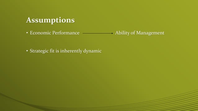 Strategic alignment model (SAM) | PPTX