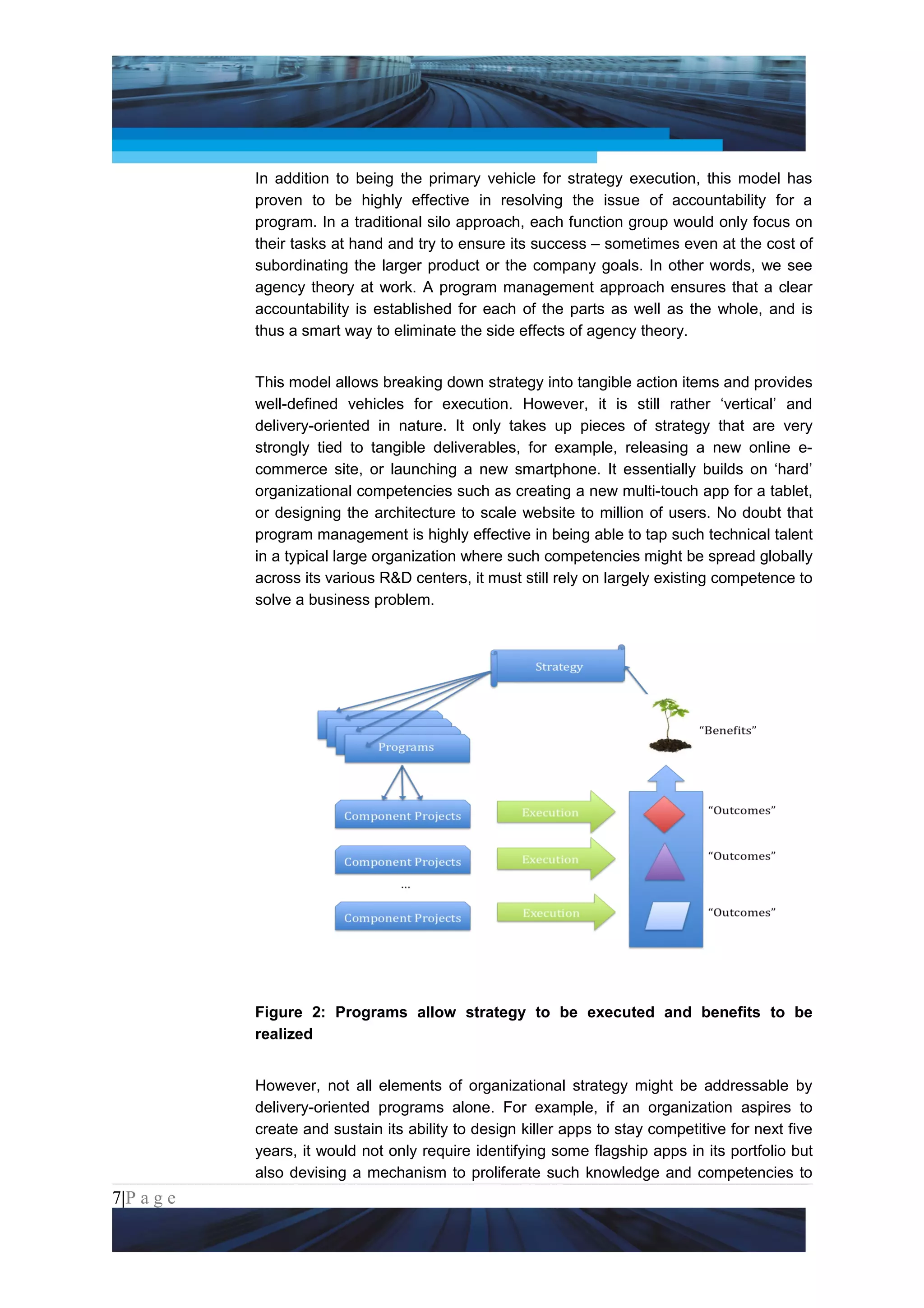 Strategic alignment of horizontal and vertical pmo goals final | PDF