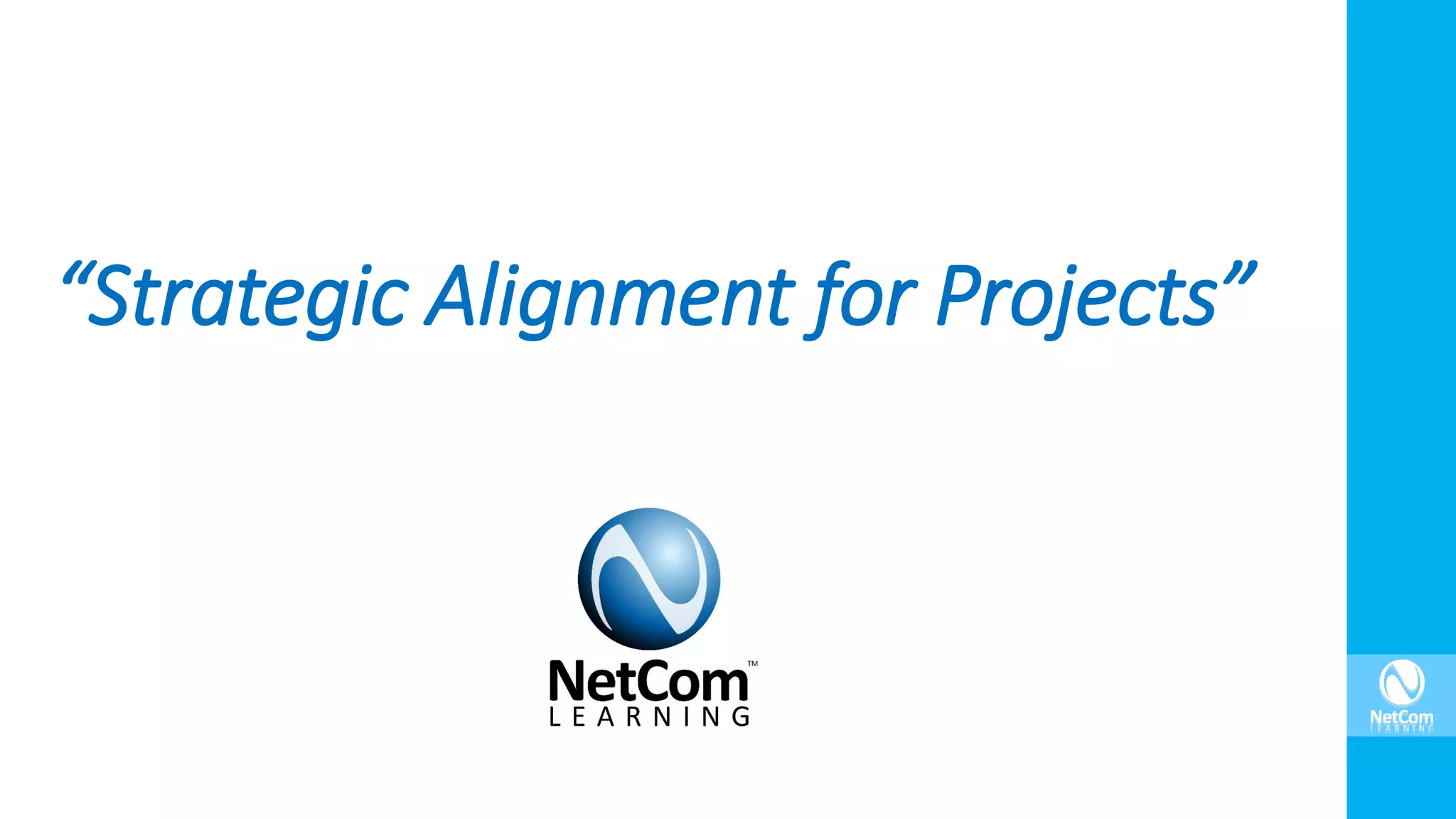 Strategic Alignment of Projects | PDF | Business | Business and Finance
