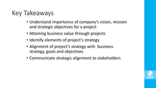 Strategic Alignment of Projects | PDF