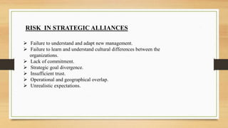 Introduction to Strategic alliance & it's meaning | PPT