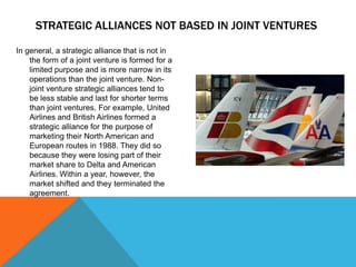 Strategic alliances | PPT