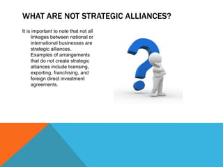 Strategic alliances | PPT