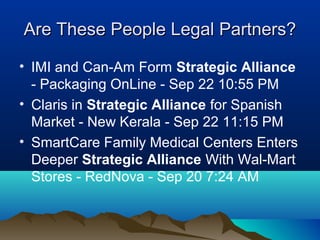Strategic alliances | PPT