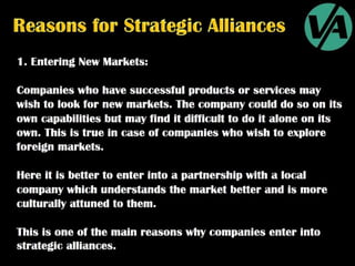 Strategic Alliances | PPTX