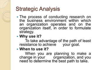 Strategic Analysis | PPTX