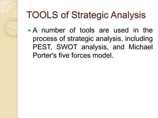 Strategic Analysis | PPTX