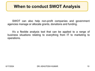 Strategic Analysis-Strengths, Weaknesses, Opportunities, and Threats,.ppt
