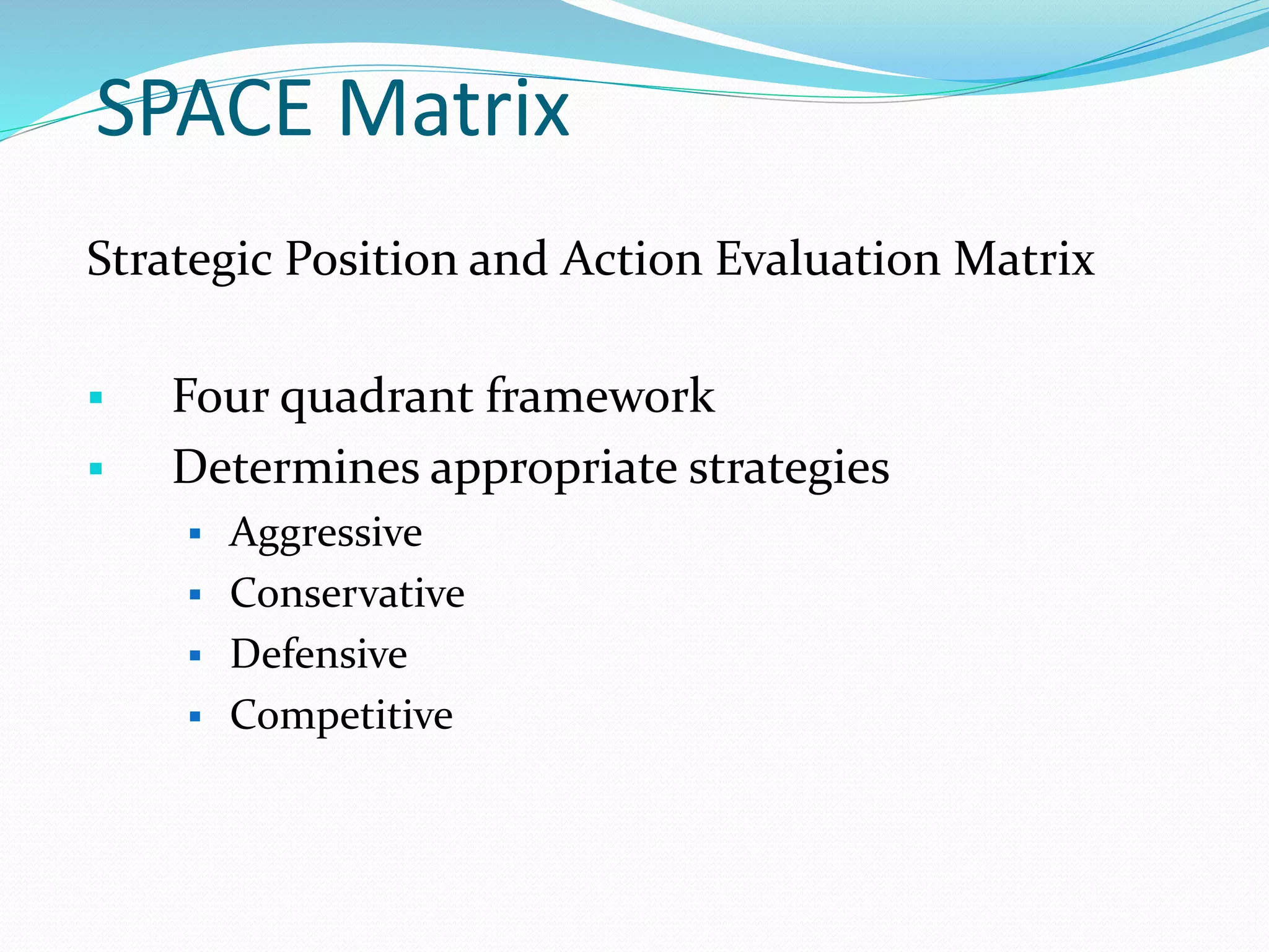 Strategic analysis and choice | PPTX
