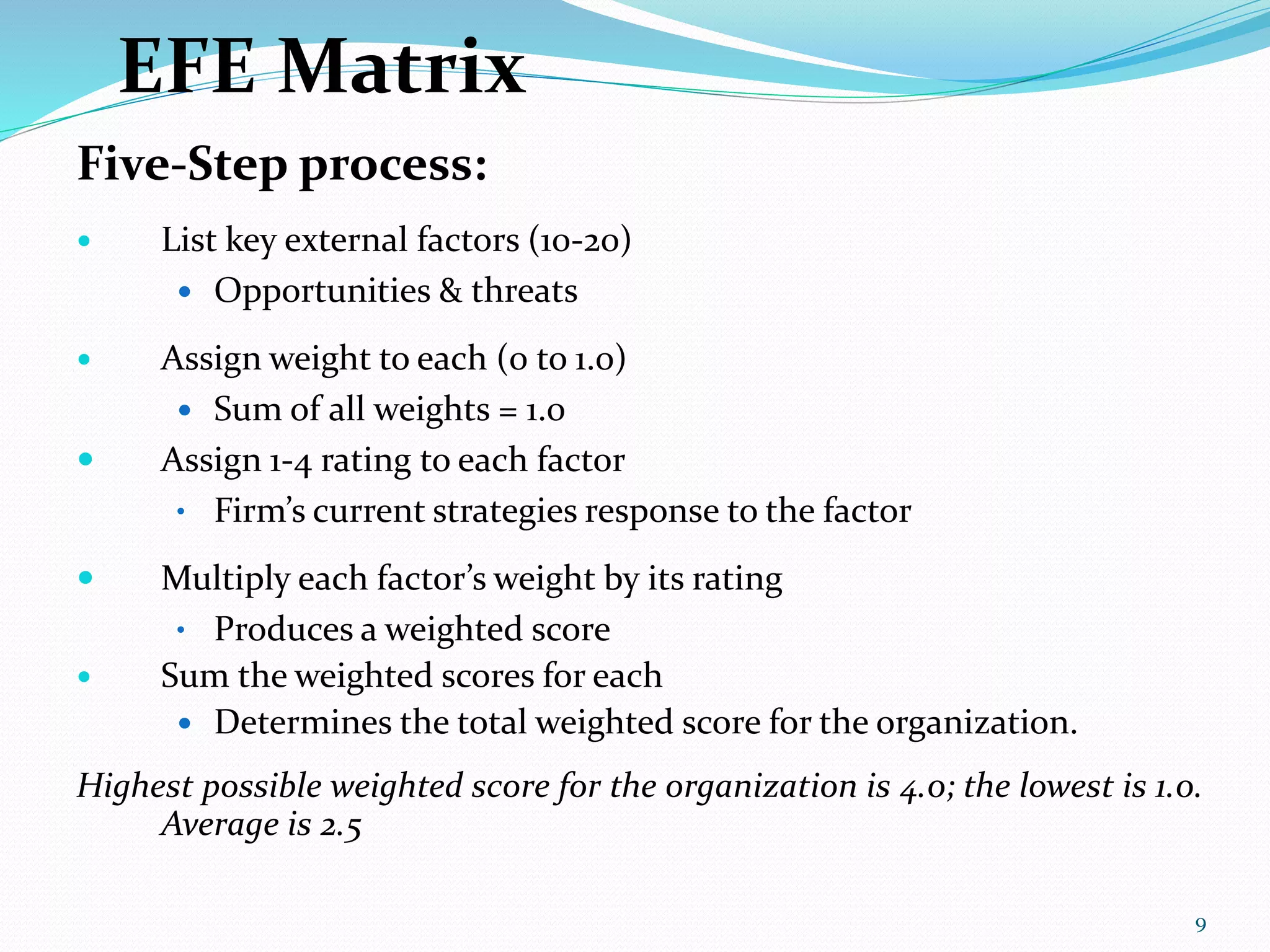 Strategic analysis and choice | PPTX