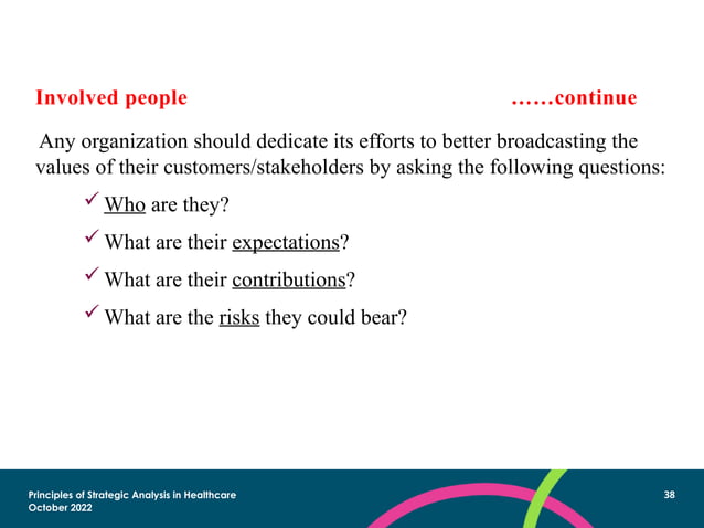 Strategic Analysis in Healthcare for CSSD | PPT | Free Download