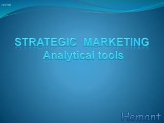 Strategic analysis internal external | PPTX