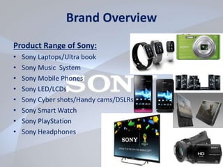 Strategic analysis of sony | PPTX