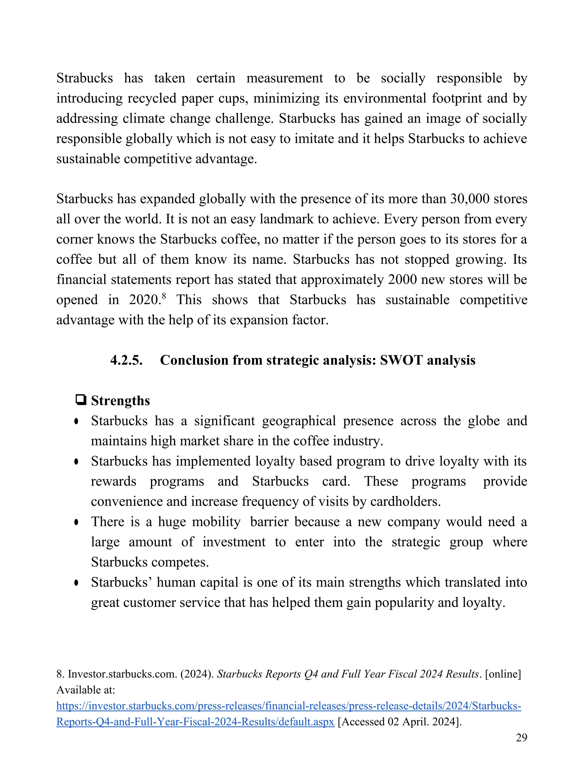 Strategic Analysis of Starbucks Coffee Company - MBA.docx