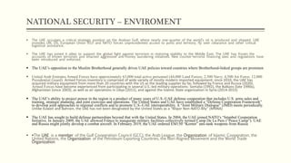 Strategic analysis of uae | PDF