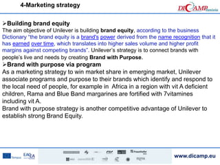 Strategic analysis of unilever (USLP 2012-2013) | PPTX