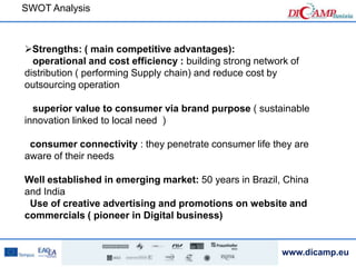 Strategic analysis of unilever (USLP 2012-2013) | PPTX