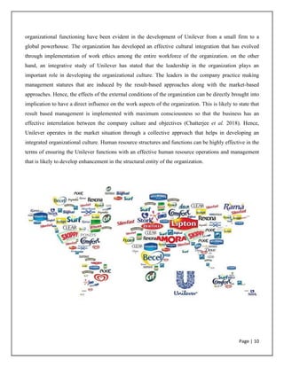 Strategic Analysis of Unilever | PDF