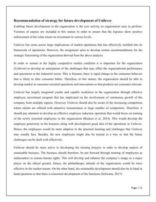 Strategic Analysis of Unilever | PDF