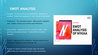 Strategic Analysis Report (SAR) – Nykaa.pptx