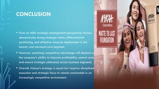 Strategic Analysis Report (SAR) – Nykaa.pptx