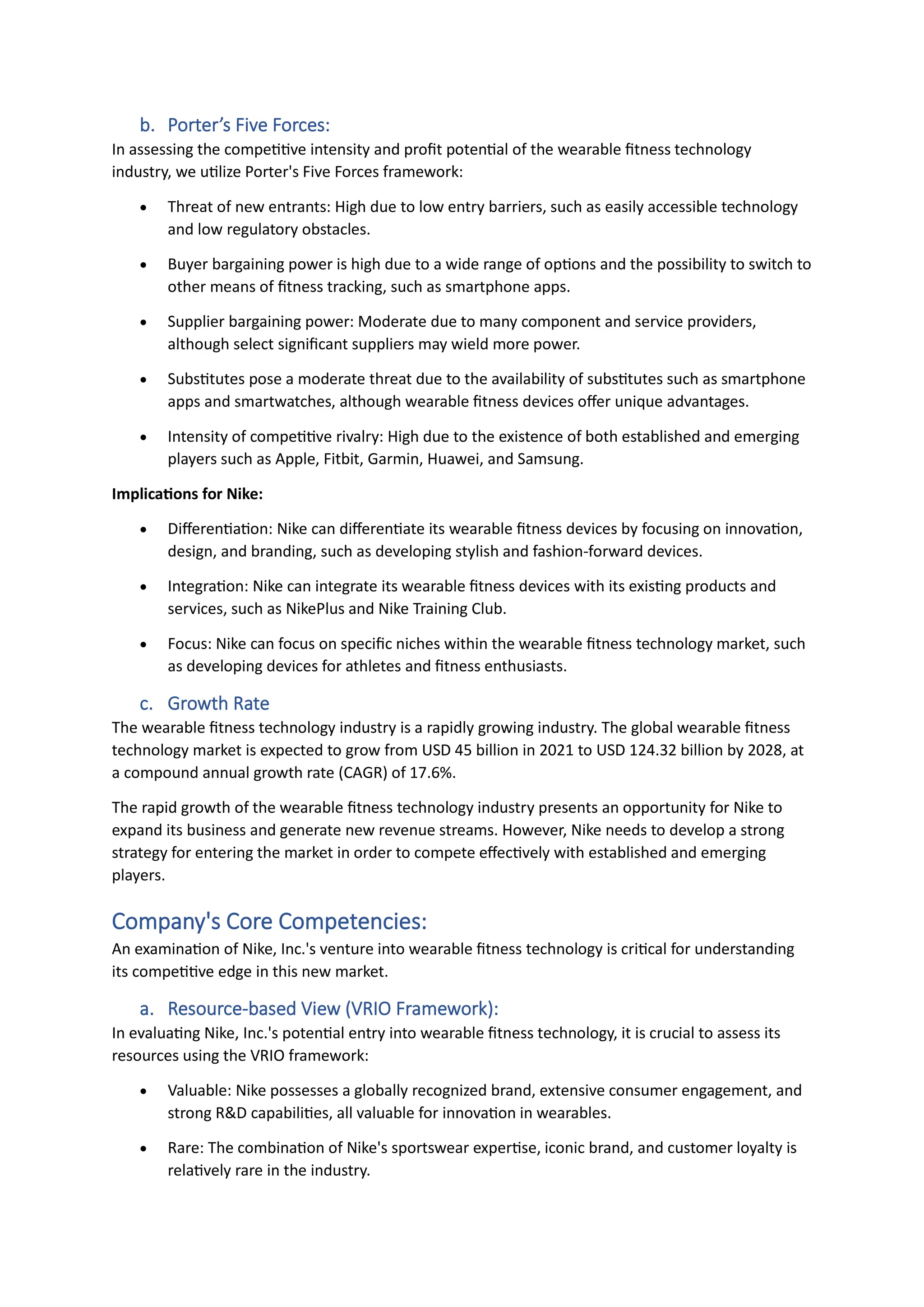 Nike: Strategic Analysis, Synthesis & Recommendations | PDF